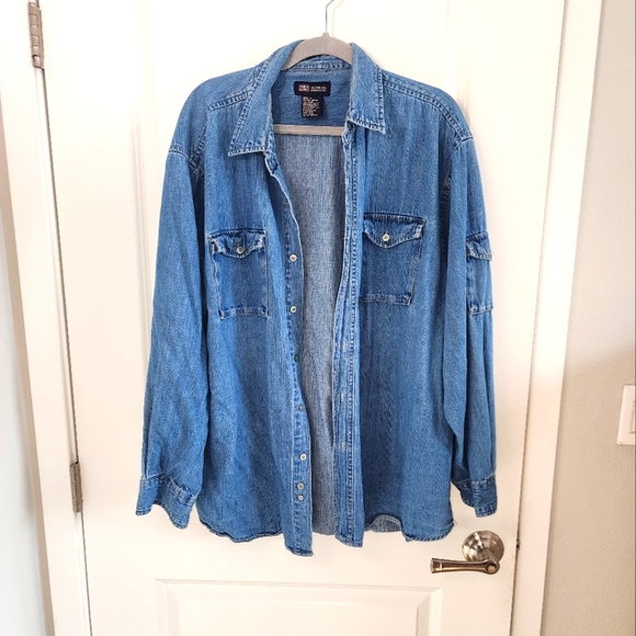 Faded Glory | Shirts | 525 Faded Glory Denim Shirt | Poshmark